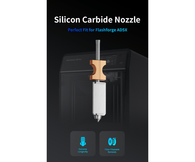 Silicon Carbide Nozzle-AD5X – Phaetus Store