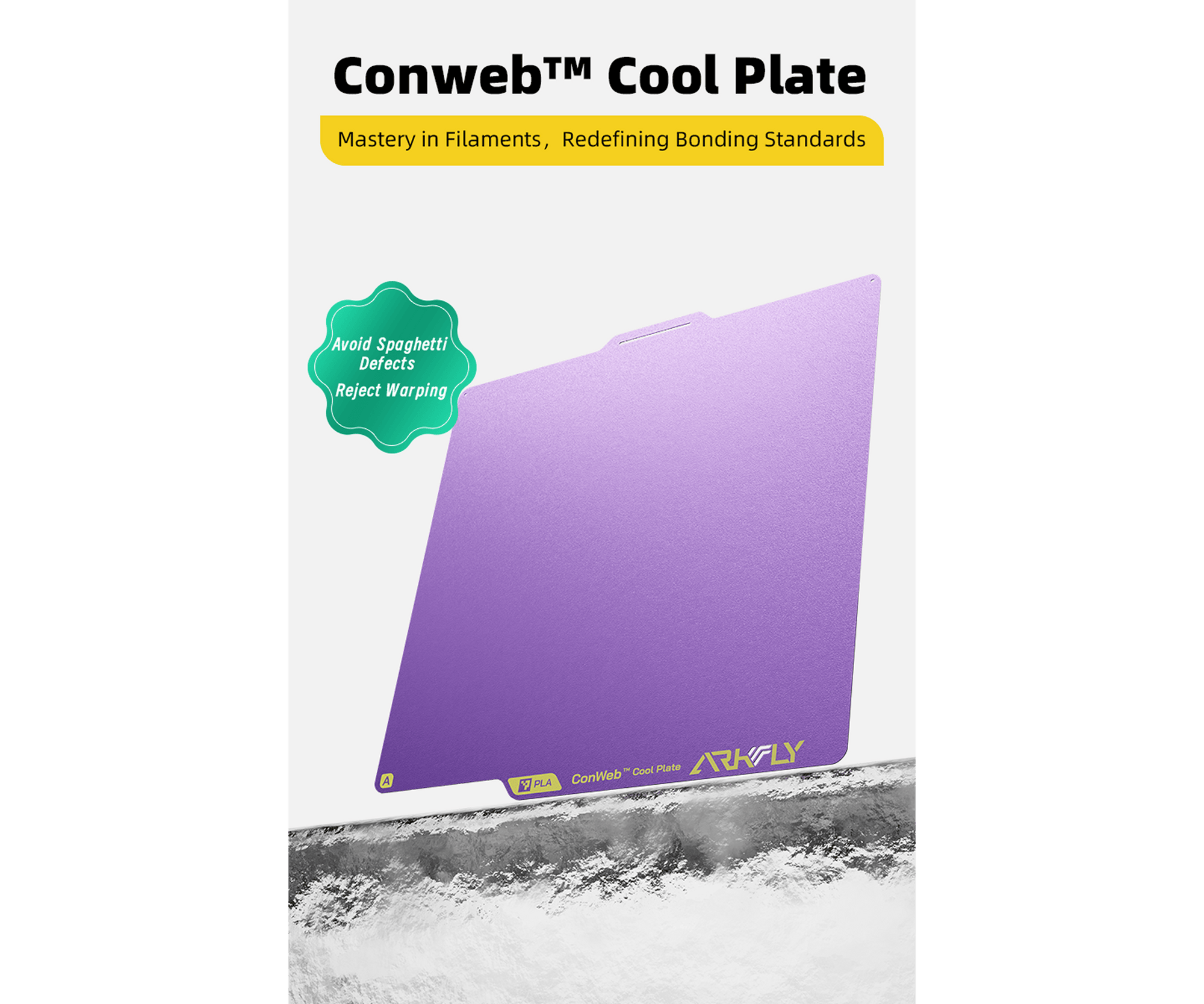 Conweb™ Build Plate for Voron 300/Core One L/Voron 350/Prusa MK4 ...
