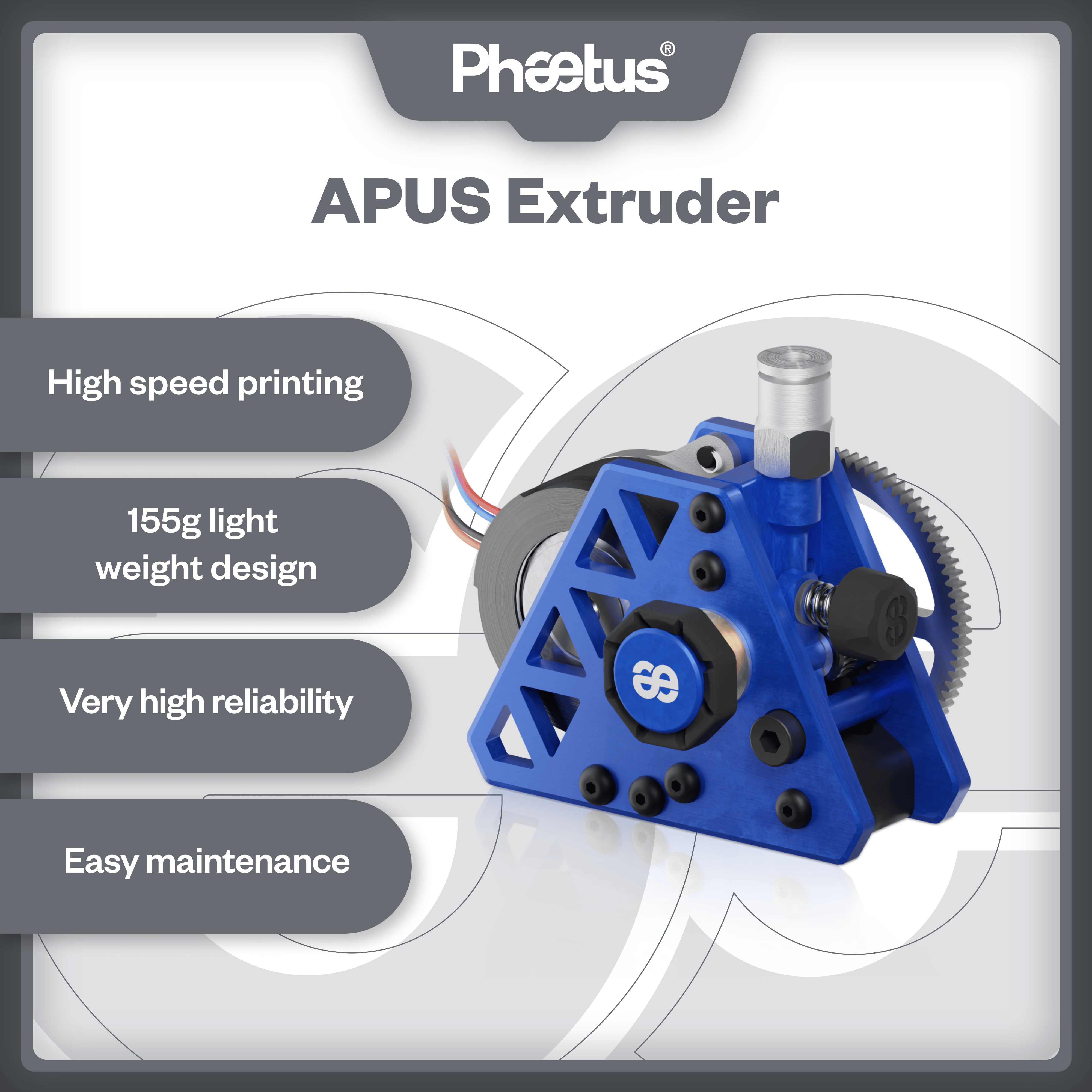 APUS EXTRUDER® – Phaetus Store