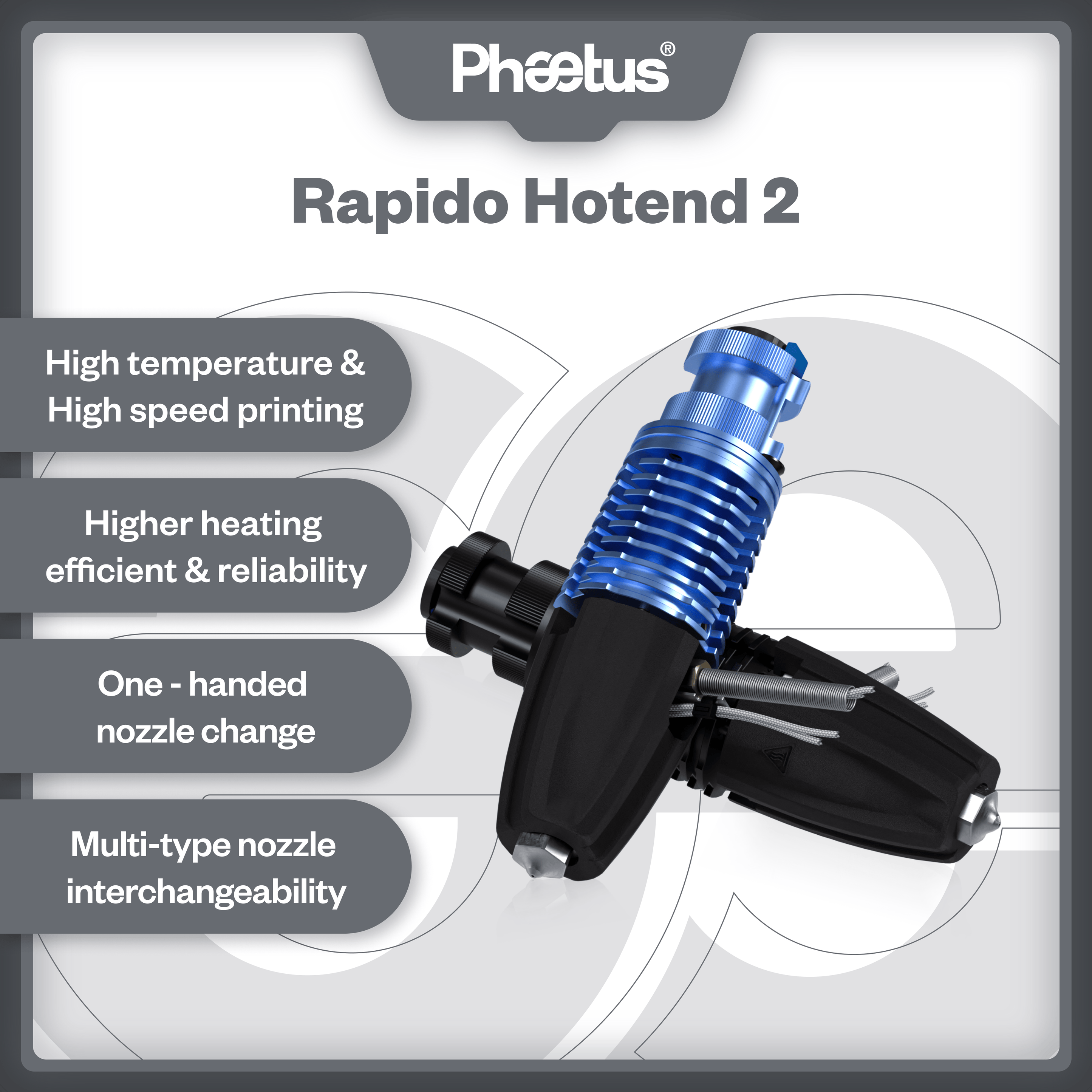RAPIDO HOTEND 2 – Phaetus Store